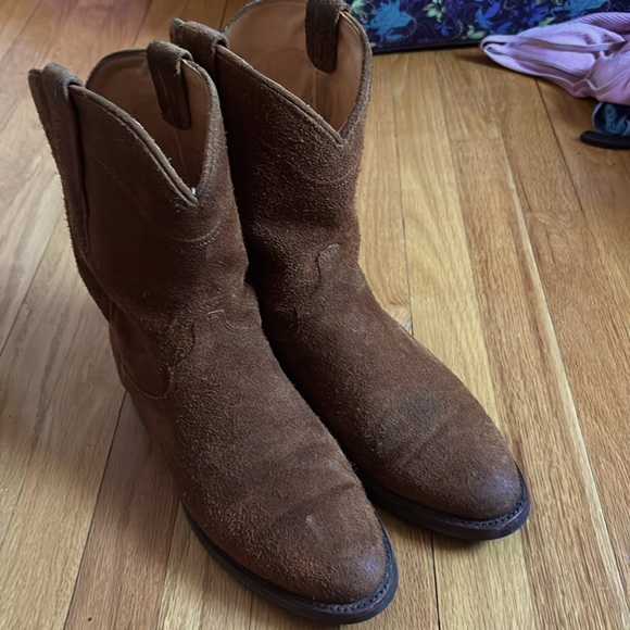 Tecovas | Shoes | Mens Tecovas The Earl Roper Boots In Ginger Roughout ...